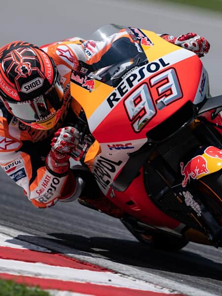 Marquez tops MotoGP testing after shoulder surgery