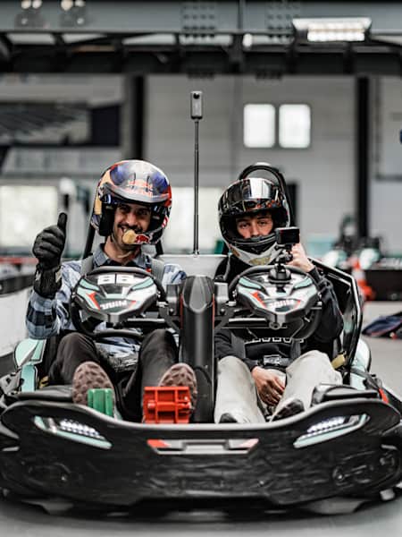 Red Bull Backyard Session: karting Guillaume de Mévius