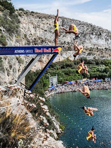 Red Bull Cliff Diving 2024 w Atenach - relacja