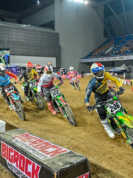 Indian Supercross Racing League: Photos and experience