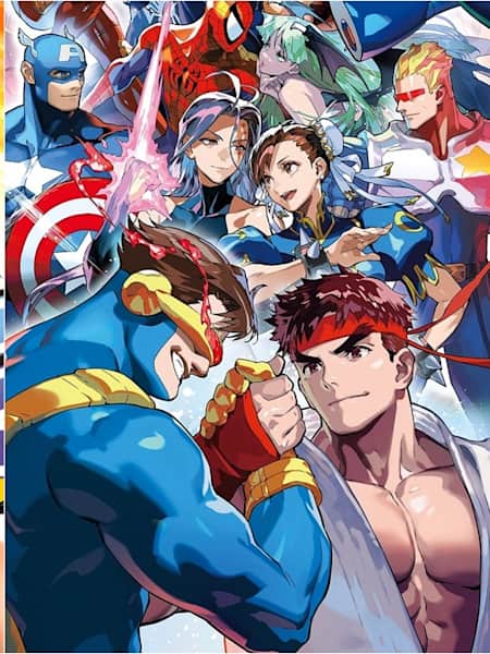 Marvel格鬥遊戲始祖集合 Capcom再玩經典對決SNK