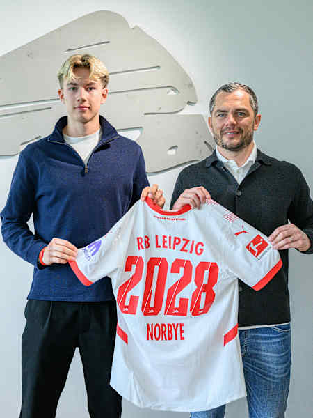 Norske Jonathan Norbye signerer profesjonell kontrakt med RB Leipzig