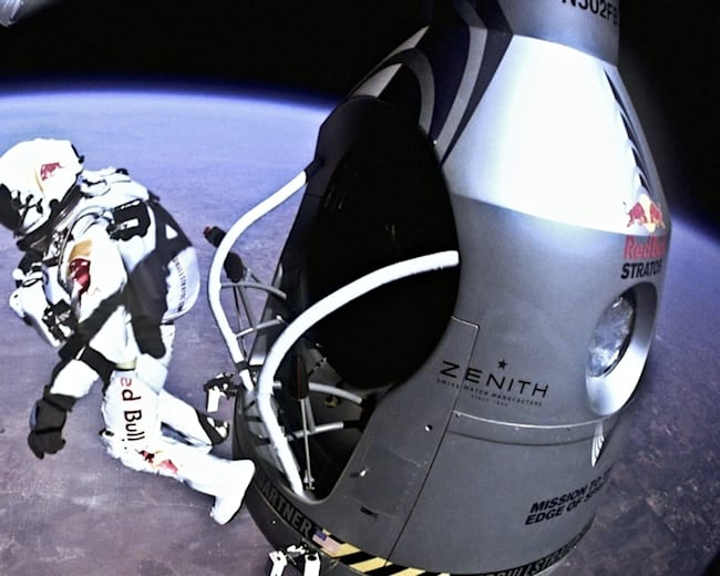 Red Bull Stratos VR experience at Red Bull Media World