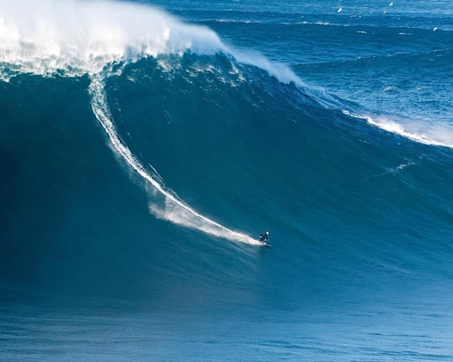 Nazare big wave surfing: Watch the opening day video