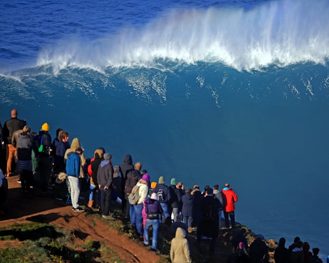 Surfing Nazare: November paddle swell video | Red Bull