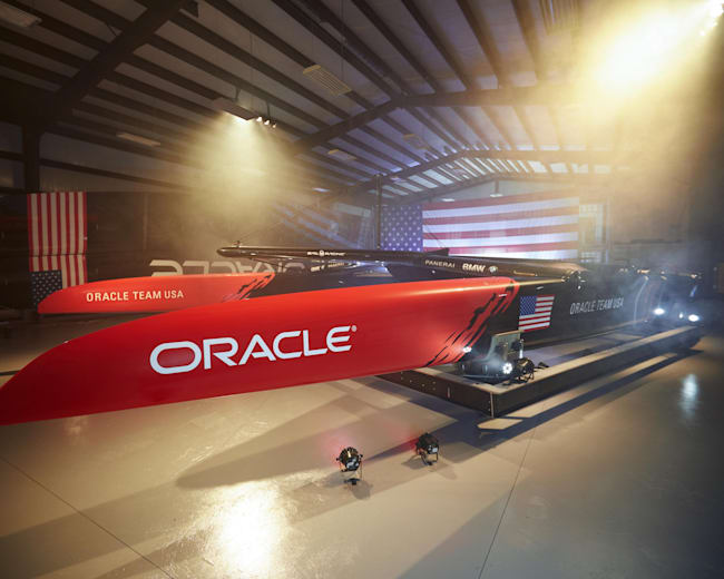 America's Cup: Oracle Team USA AC50 launch | Red Bull