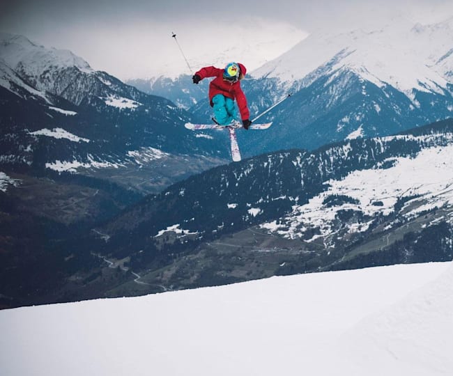 Training hard at Red Bull Snow Performance Camp