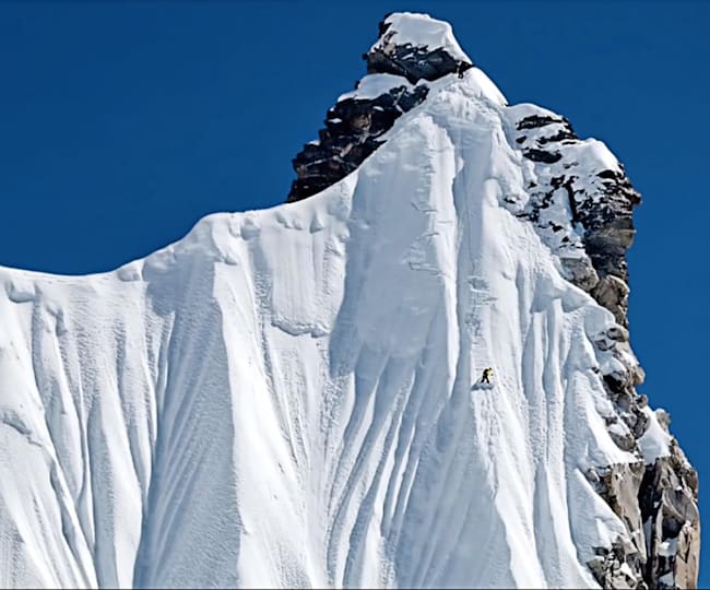 Snowboarding: Greatest steep descent *videos* Red Bull