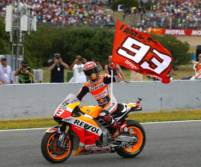 Vídeo y fotos de lo mejor de Marc Márquez en GP Jerez