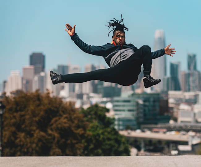 'Sou um mensageiro das minhas artes', diz B-Boy Neguin