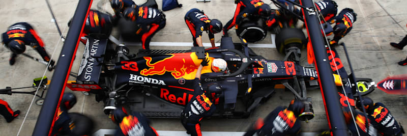 Red Bull Racing pit stop