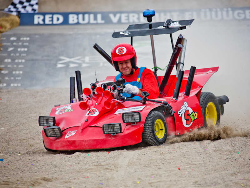 Red bull box car racing store