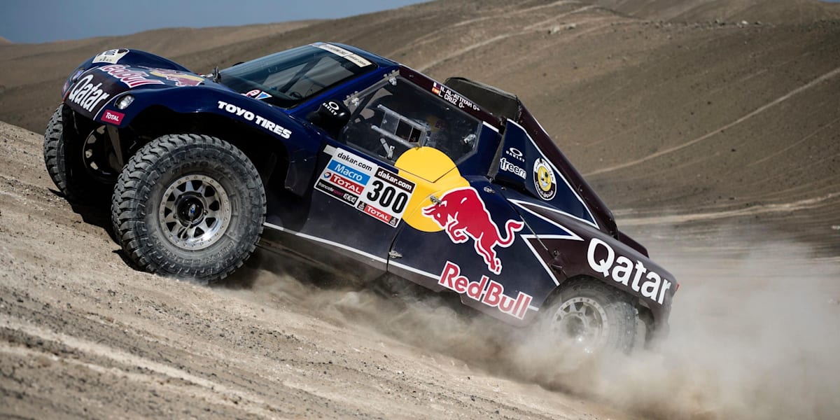 Bittersweet day for the Qatar Red Bull Rally Team