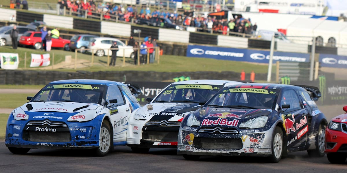 All the action from Rallycross RX round one