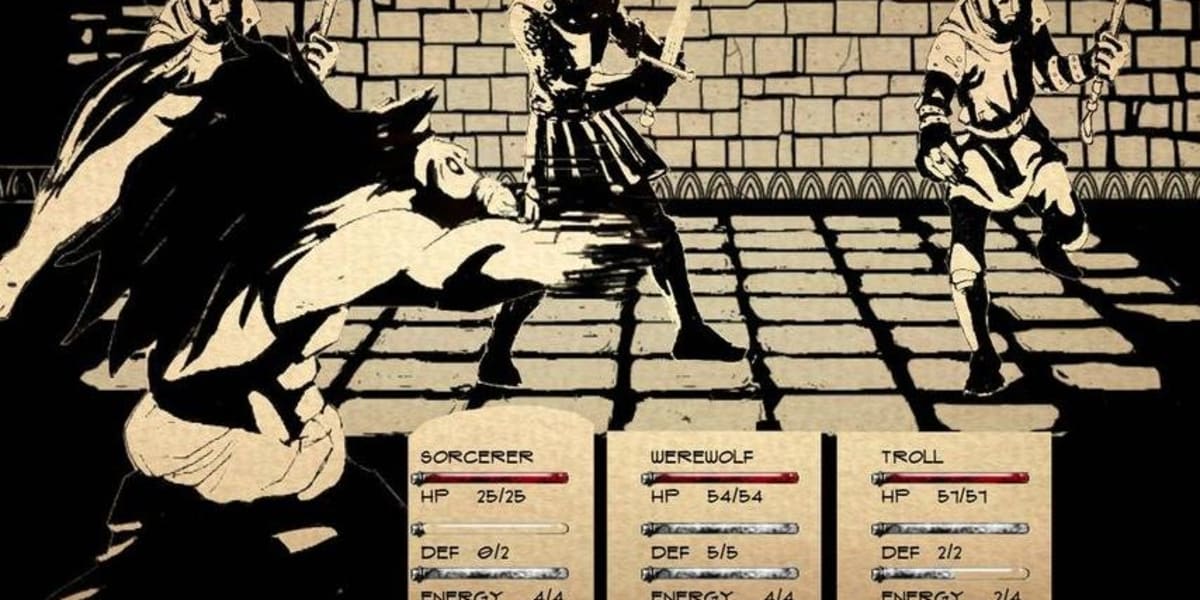 The Video Game Drawn by Hand