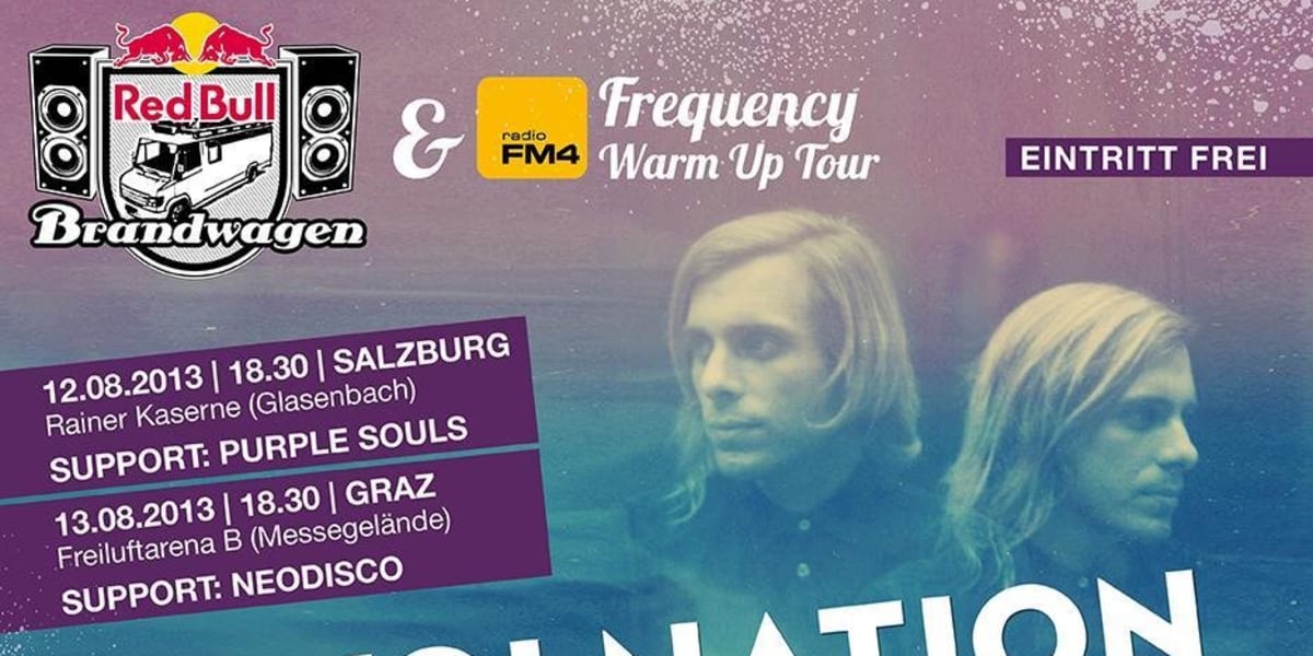 FM4 Frequency: Aufwärmen mit Awolnation