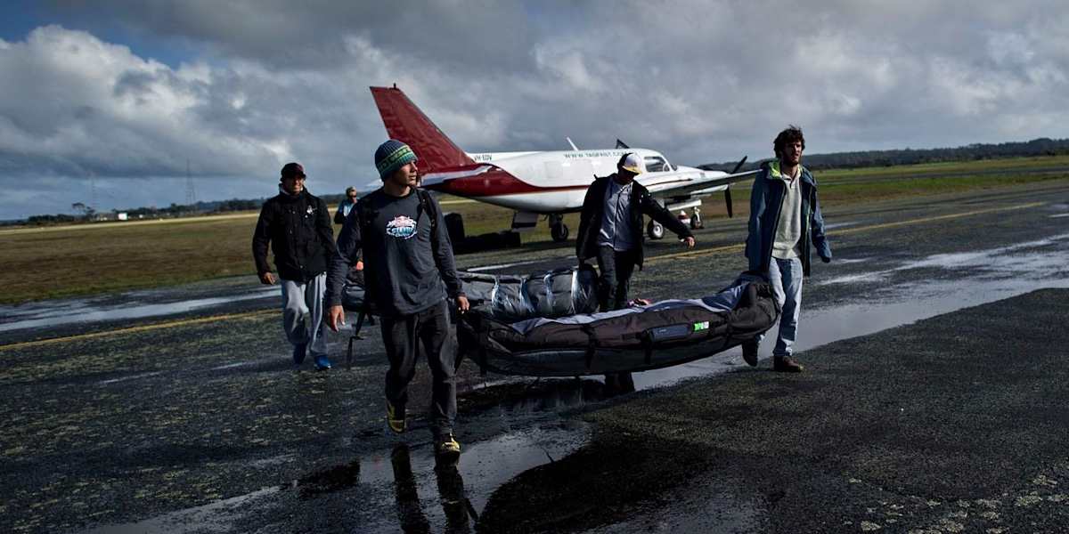 Red Bull Storm Chase: Tasmania en imágenes #día1