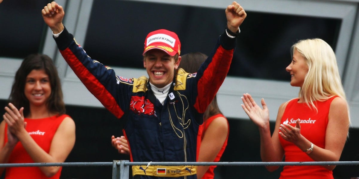 Sebastian Vettel: Toro Rosso history – Monza win 2008