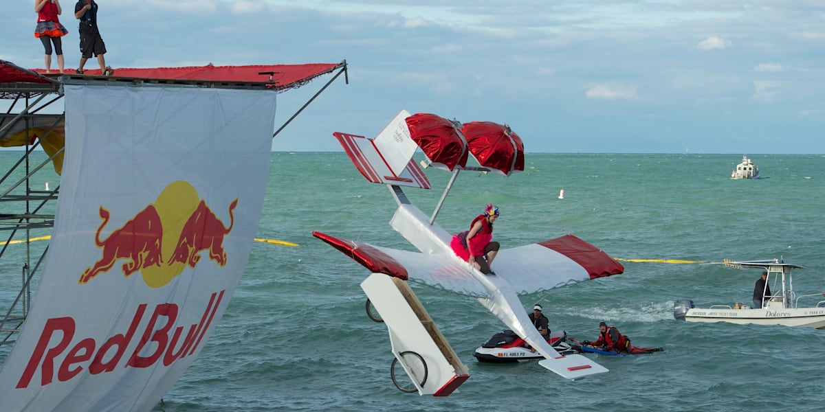 Action from National Red Bull Flugtag in Chicago