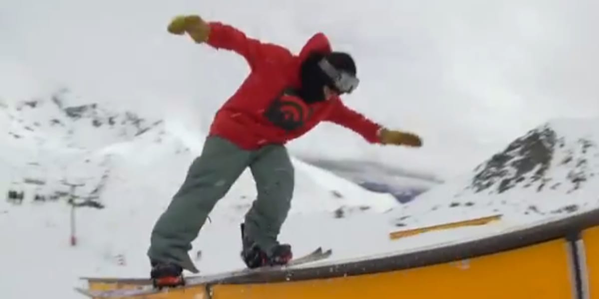 Deep Underwater Snowboard Production