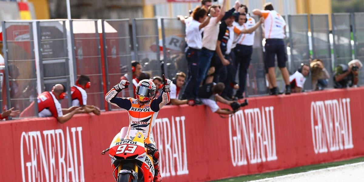 Wrapping up with Marc Márquez