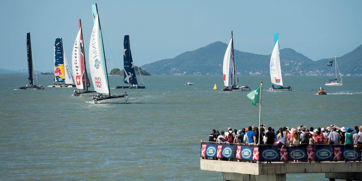 Video: Extreme Sailing Series finale in Brazil