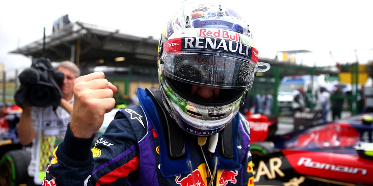 Sebastian Vettel gana el GP de Brasil