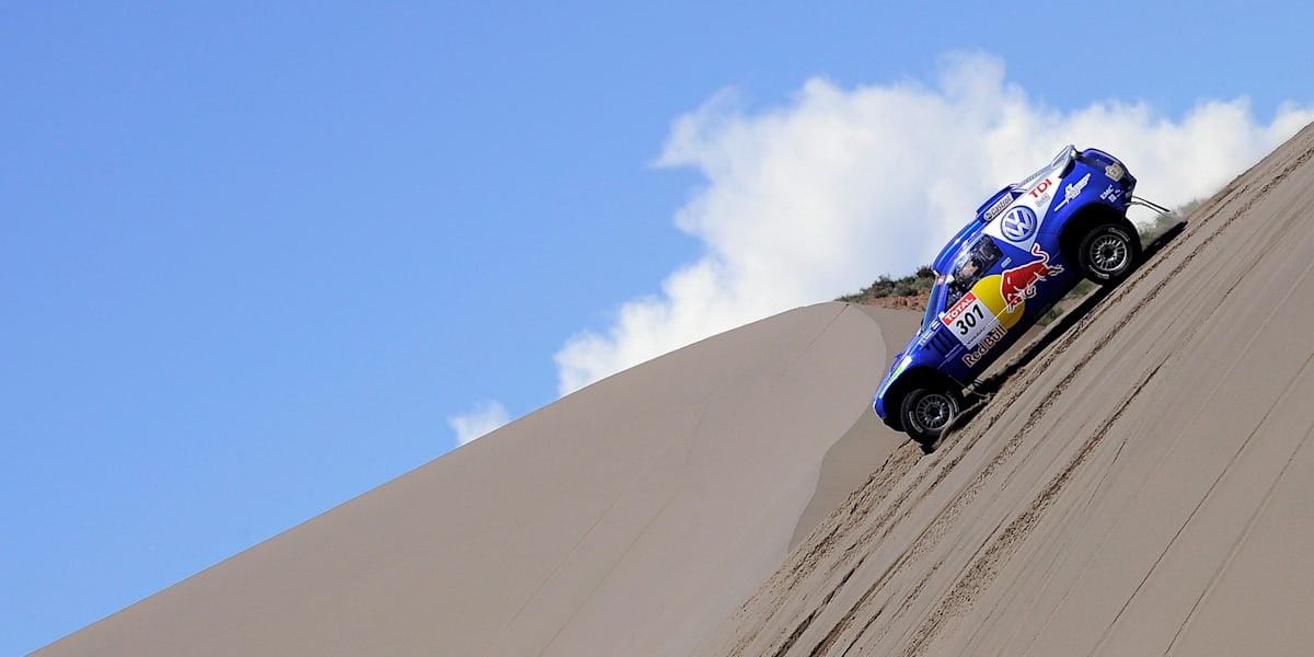 In Photos: Carlos Sainz at the Dakar Rally