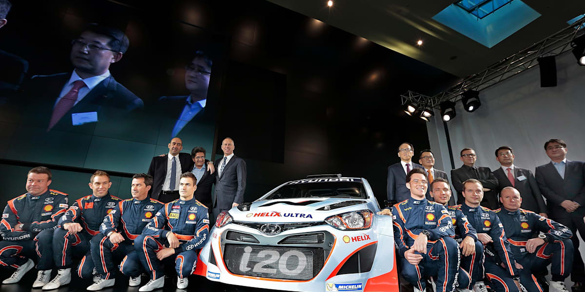 WRC factory driver line-ups for 2014