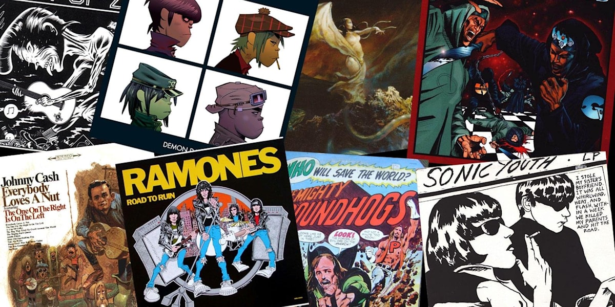 8 comic-book album covers that went down in history