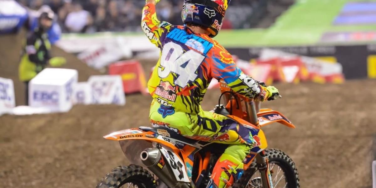 Ken Roczen y su primera victoria en 450 Supercross