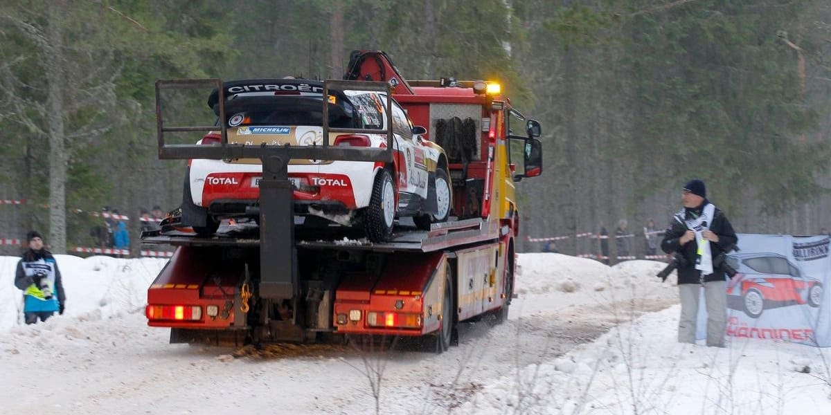 Best photos from the 2014 Rally Sweden