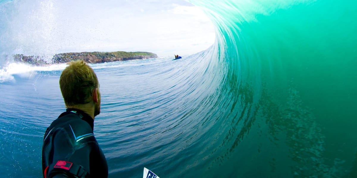 How Mark Mathews fell in love with surfing