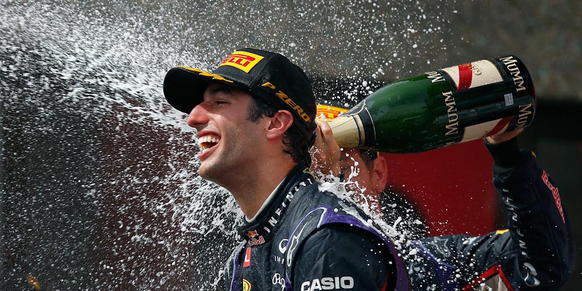 Daniel Ricciardo first win at Canadian Grand Prix