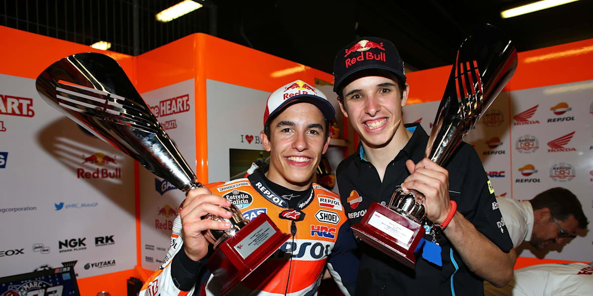 MotoGP brothers Marc and Alex Marquez make history