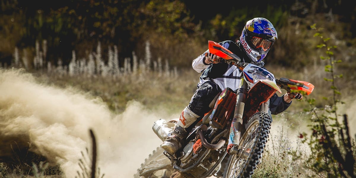 Chris Birch prepares for Romaniacs