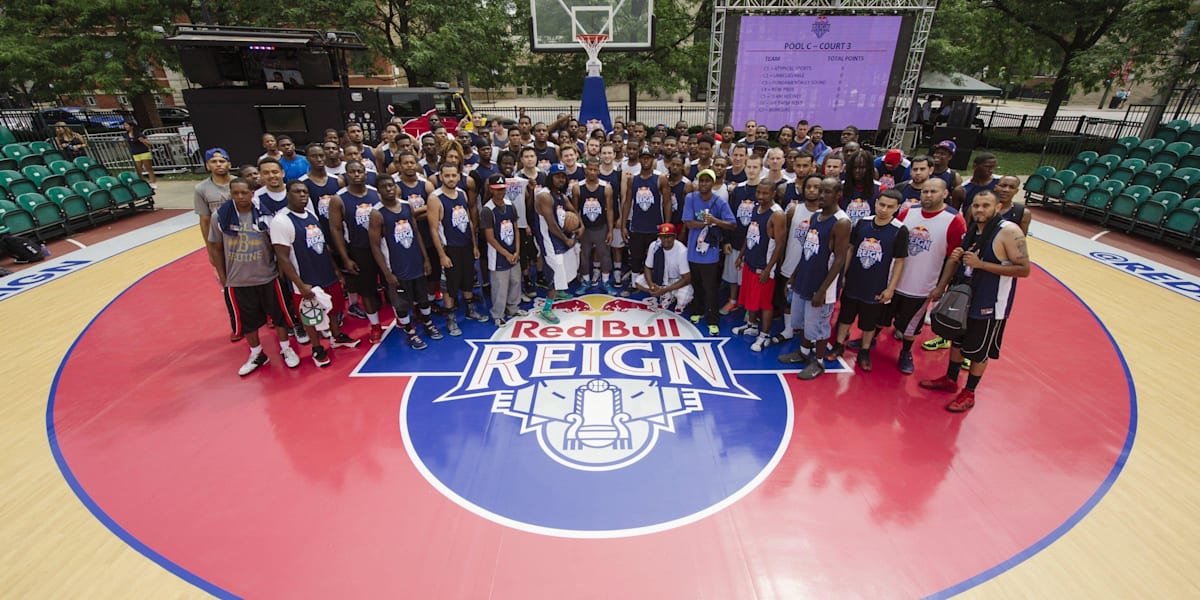 Red Bull Reign 3v3 basketball action clip