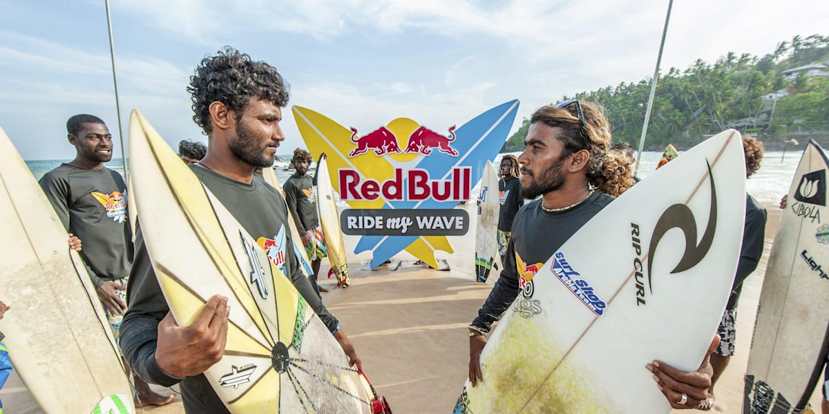 Surfing photos from Red Bull Ride My Wave in Sri Lanka