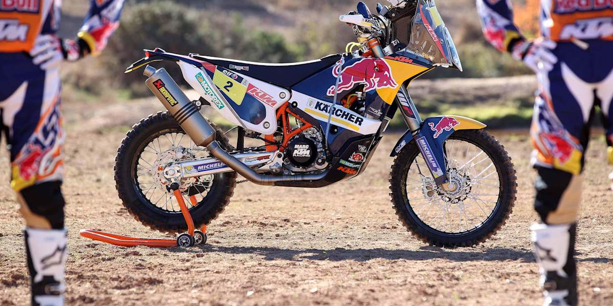 The KTM 450 Rally of Marc Coma