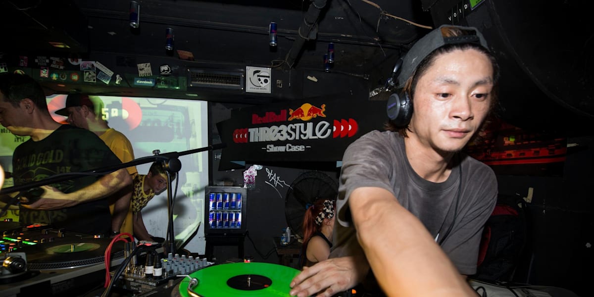 Red Bull Thre3style Showcase 中国本土DJ Monk DJ HBD 红牛音乐