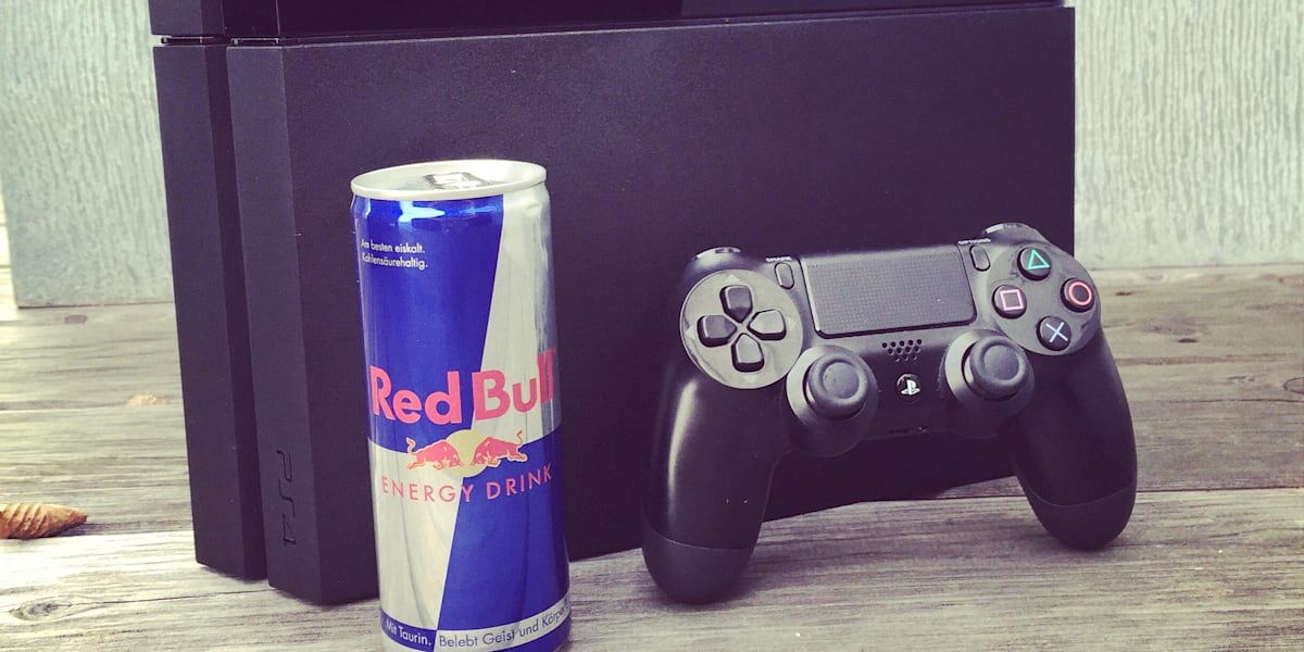 Win a brand new Playstation 4 with Red Bull