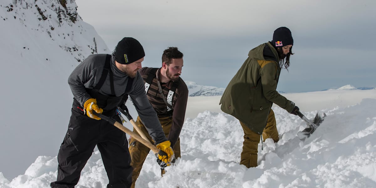 The Red Bull Cold Rush Course Comes Alive