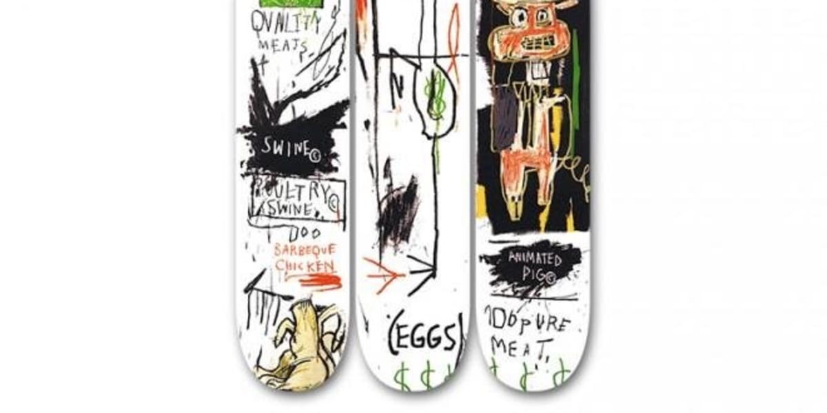 Basquiat por The SkateRoom: Colección Decks
