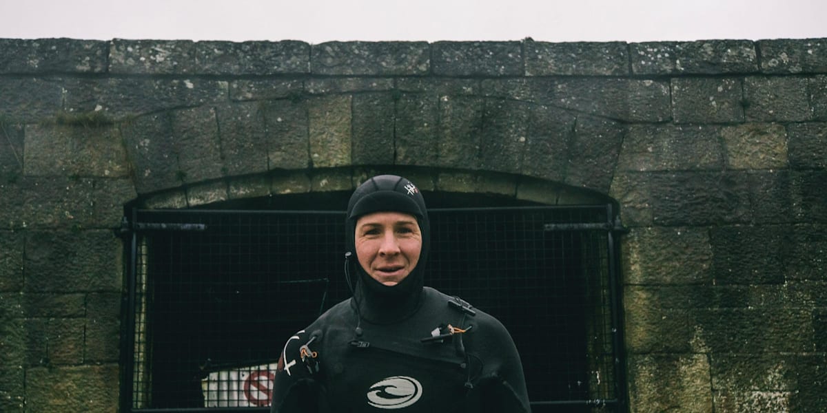 Andrew Cotton talks about big wave surfing