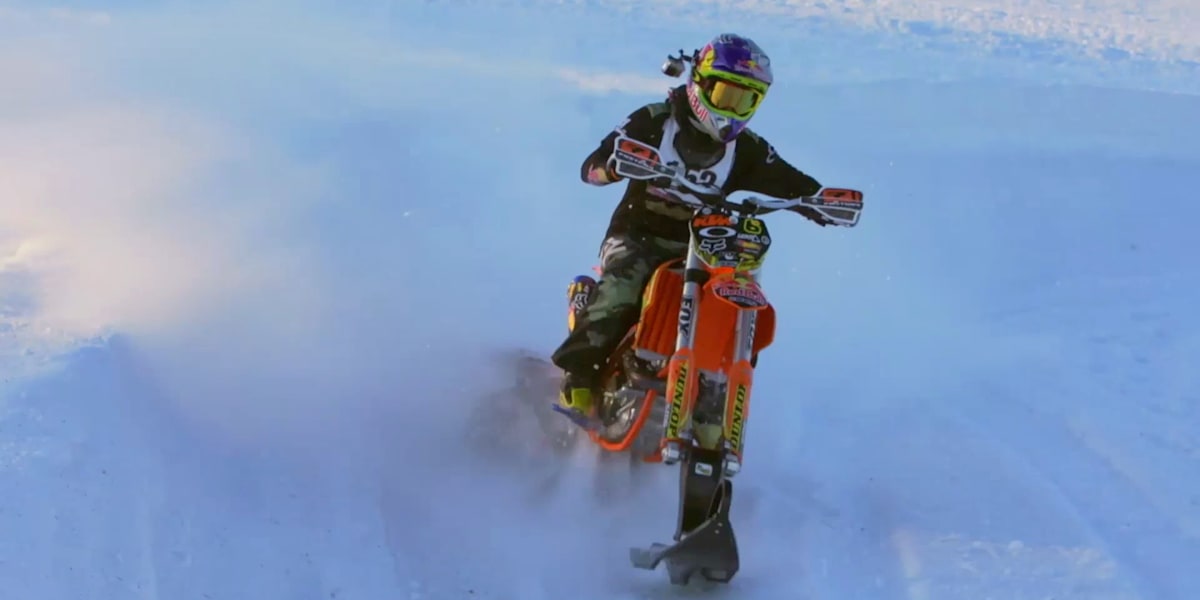 Ronnie Renner FMX Snow Bike Motocross Brock Hoyer Sieg
