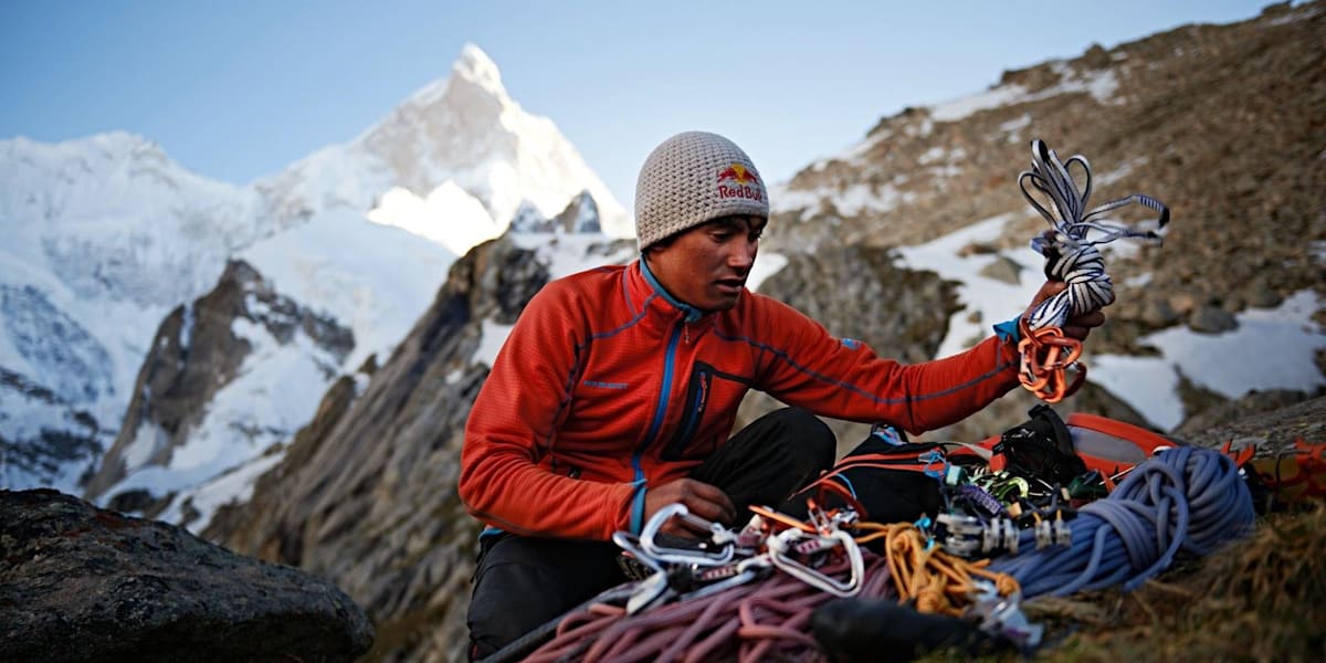 David Lama Free Climbing