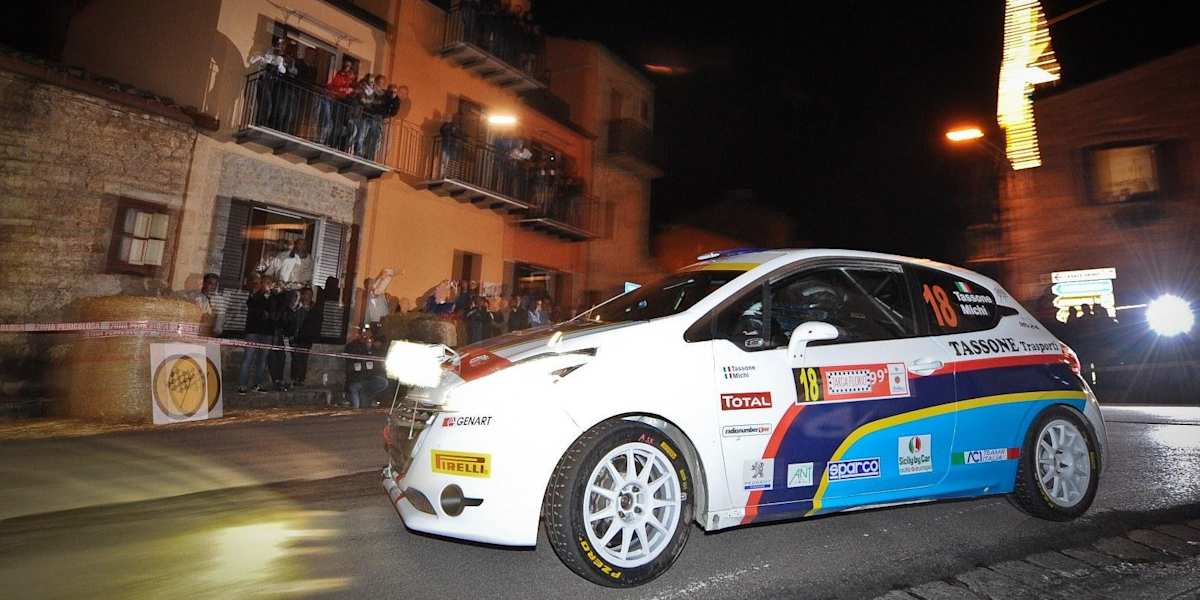 Michele Tassone rally: chef campione con Peugeot 208