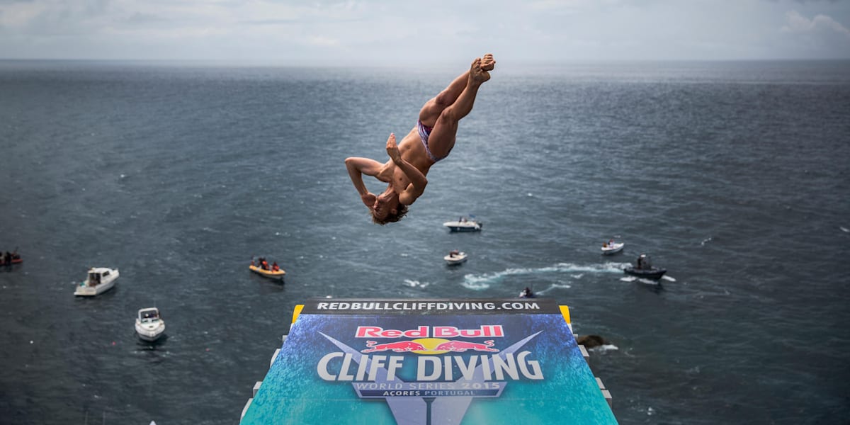 Social profile: Cliff diving champion Gary Hunt