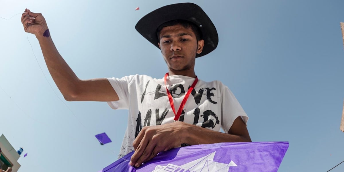 How to fly a kite 101