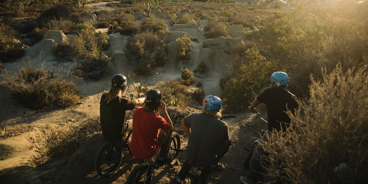 BMX Pro Mike ‘Hucker’ Clark at Home in California